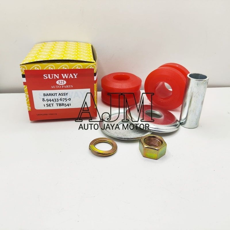 Barkit Assy Rubber Stable Strut Bar Rubber Stabilizer Complete Set ...