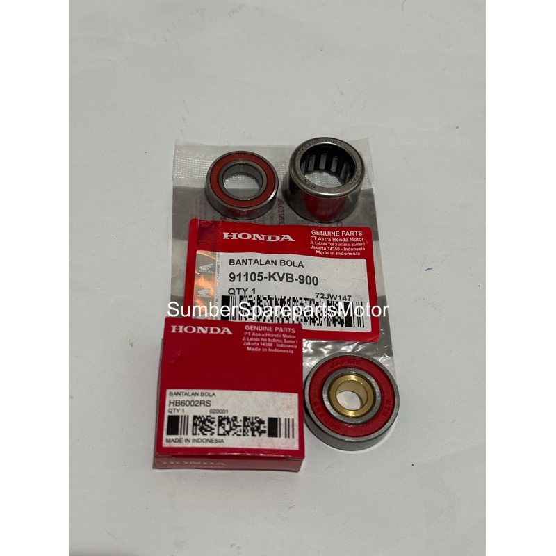 Pully Bearing Package + Brass CVT Bearing Honda Beat Vario Karbu Beat ...