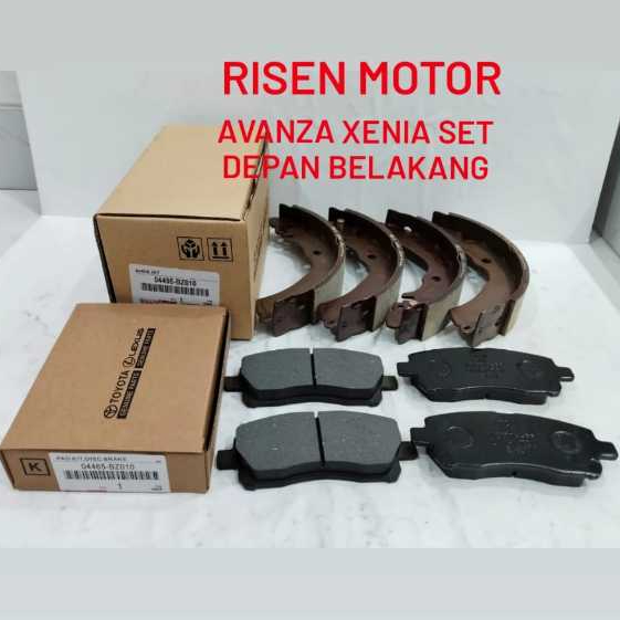 Brake PAD BRAKE SHOE AVANZA XENIA BRAKE PAD SET Front Rear AVANZA XENIA ...