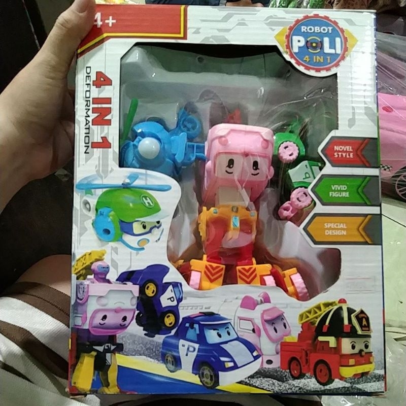 POLI Sendy toys robot poly deformation robot | Shopee Philippines