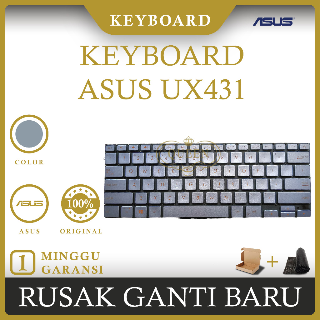 Original ASUS ZenBook 14 UX431 UM431 LAPTOP KEYBOARD | Shopee Philippines