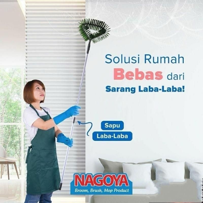 Nagoya Spider Nest Sawang Broom Ceiling Broom Telescopic Handle Broom ...