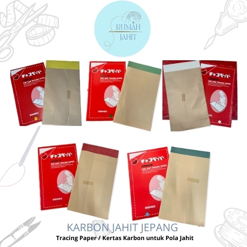 Japanese Sewing Carbon Paper / Japan Carbon Paper 1 Pack of 100/ Sewing ...