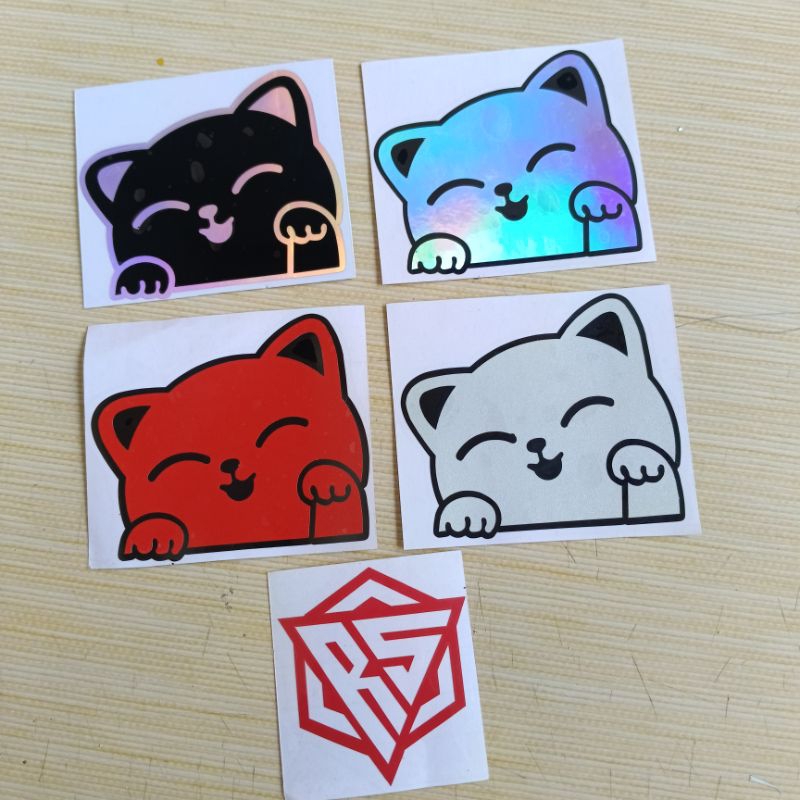 CUTE CAT PICTURE CUTTING STICKERS | Shopee Philippines