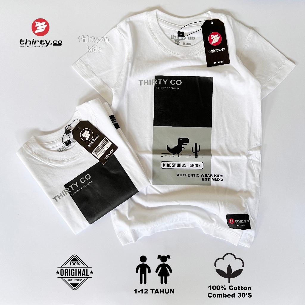 Thirty.co Kids Distro T-shirts for Boys and Girls with Striped Motifs ...