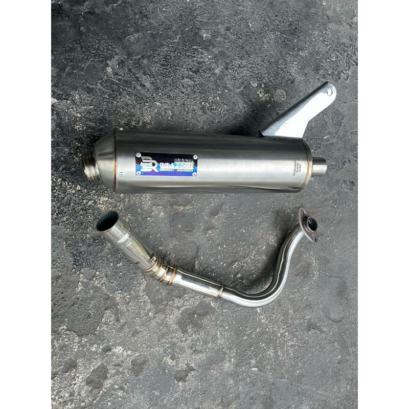 Standard Exhaust Racing Beat ESP Fi Karbu Beat Deluxe Scoopy New Scoopy ...