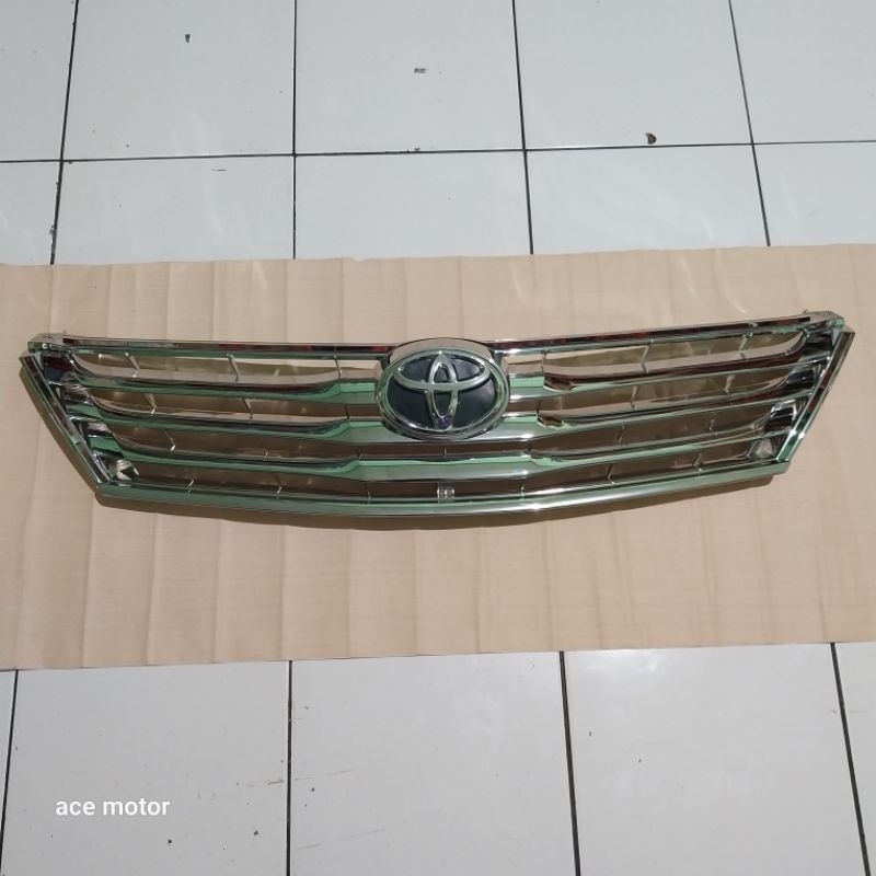 Grill GRILLE INNOVA 2011 2012 2013 Front INNOVA FULL CHROME | Shopee ...