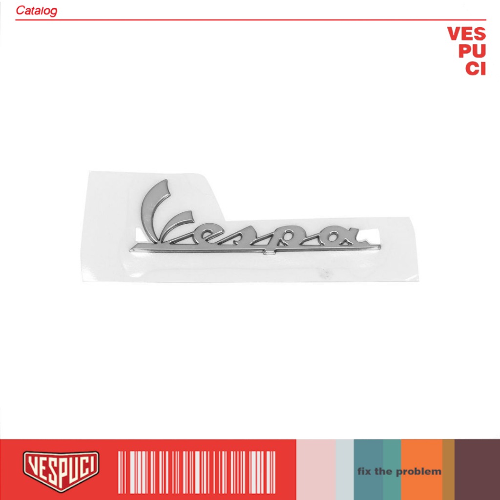 Original Piaggio Small Vespa Logo Sticker Emblem for the Front Shield ...