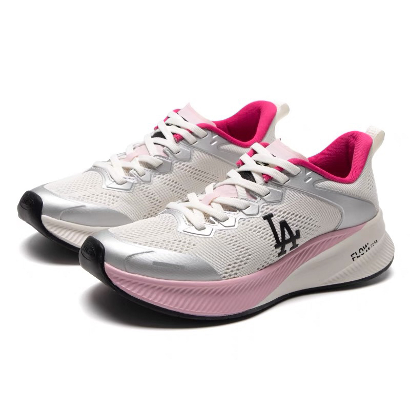 Mlb Athflow LA Dodgers Sneaker Shoes White Pink Sneaker Original ...