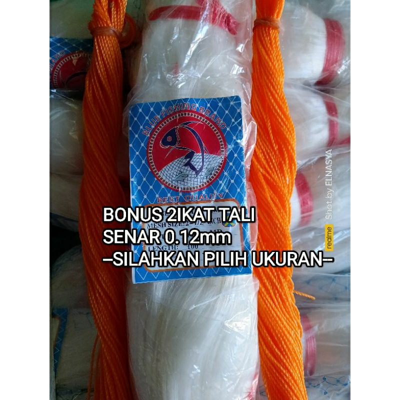 SAVING PACKAGE FIELD NET 012 AND 2 ROPES / RICE COVER STRING 0.12 ...