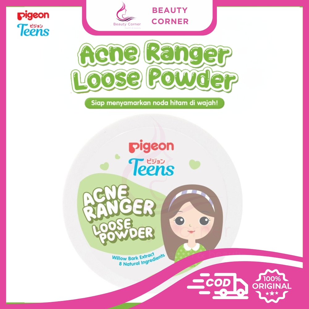 Pigeon Teens Acne Ranger Loose Powder | Shopee Philippines