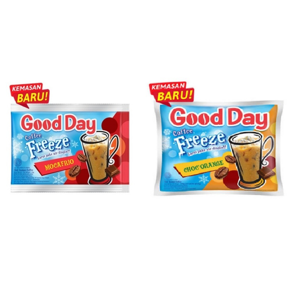 Good Day Coffee Freeze Sachet (2 Variants) | Shopee Philippines