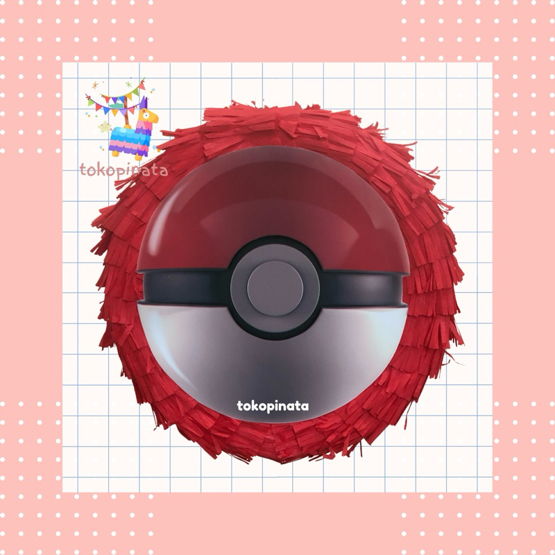 Pokemon Pokeball Pinata / Pokemon Go Pinata / Pokemongo Ball Pinata ...