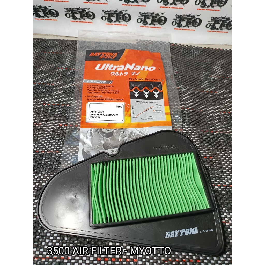 MESIN Air FILTER BEAT FI-SCOOPY FI-VARIO FI FILTER DAYTONA NANO ULTRA ...