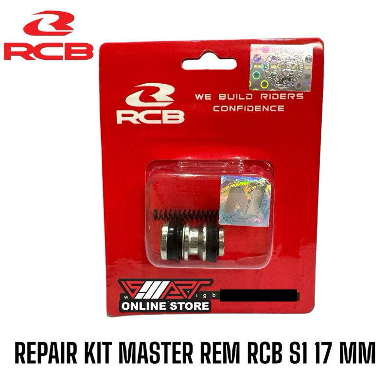 Repair KIT CONTAINS RCB BRAKE MASTER 17 MM | Shopee Philippines