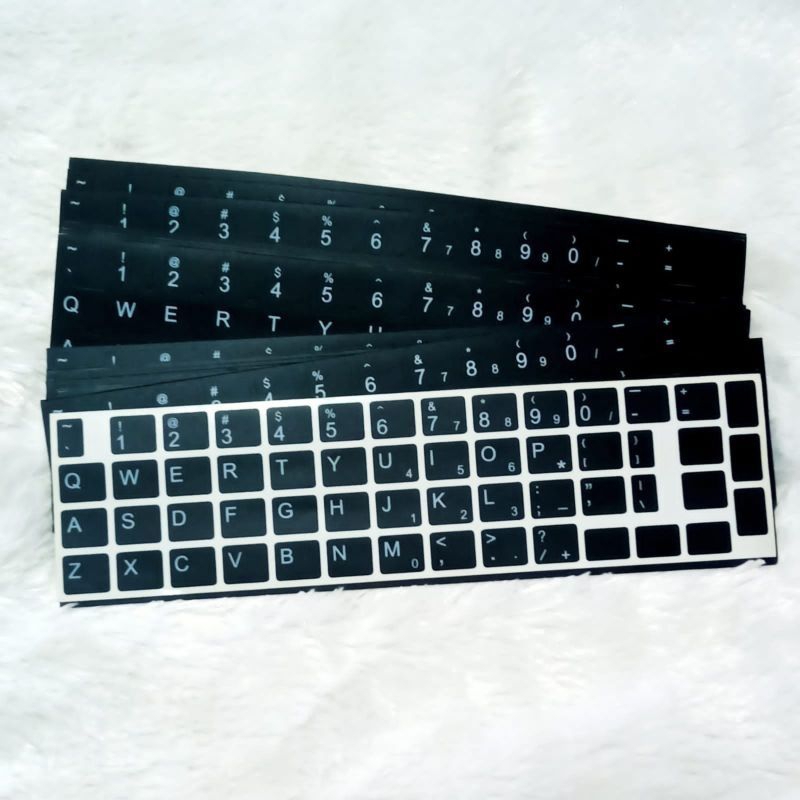 Toshiba LAPTOP KEYBOARD STICKER R73 R74 | Shopee Philippines
