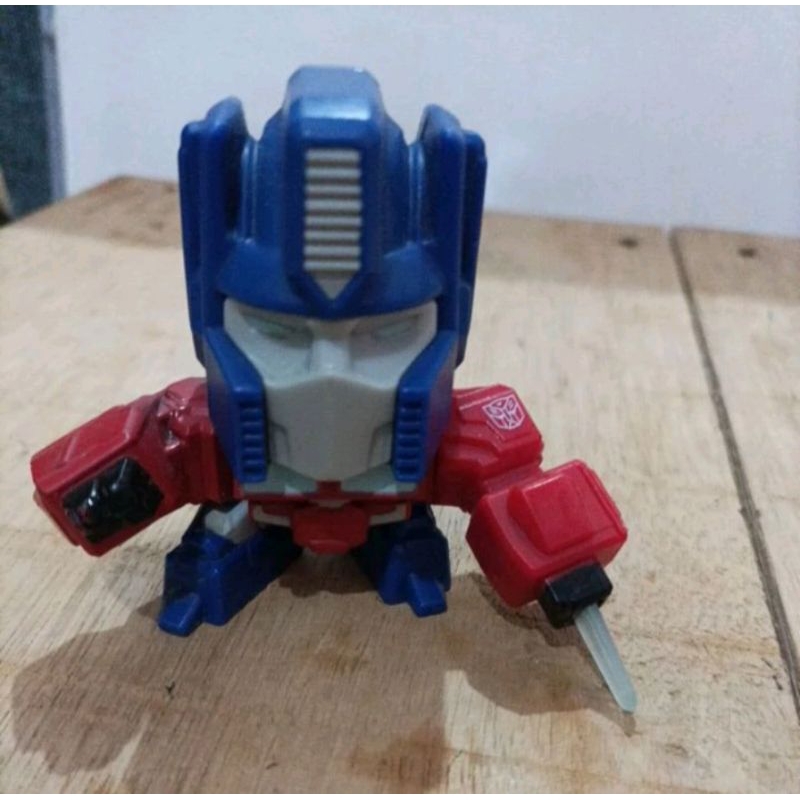 Optimus prime mini Transformer ori | Shopee Philippines