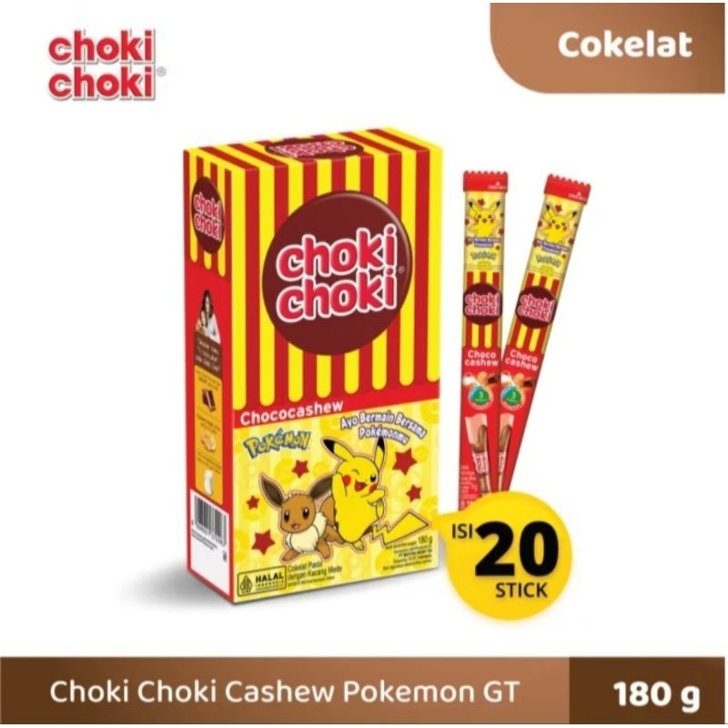 Choki Choki Cashew Pokemon GT 1 box contains 20 Pcs | Shopee Philippines