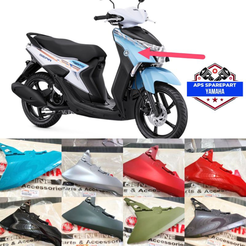 Original ygp Wing panel Upper Side Deck mio gear 125 gear125 Code B3W ...