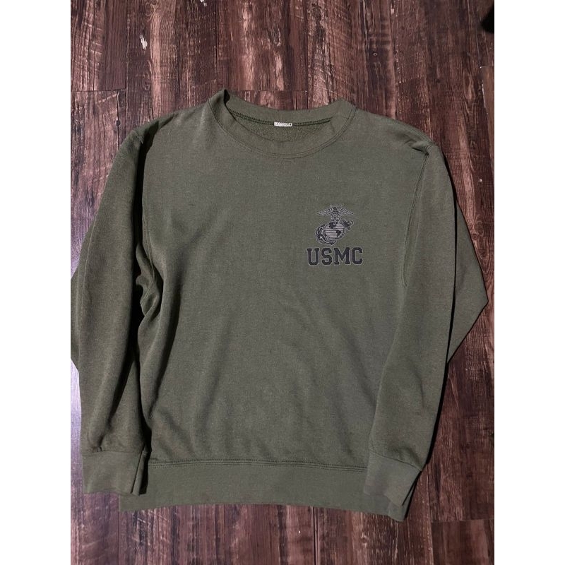 Best Crewneck USMC Army Build Up Vintage Luxury Brand | Shopee Philippines