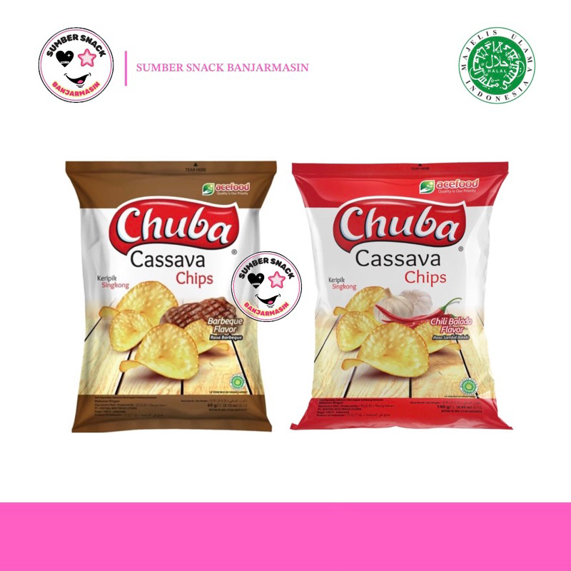 Chuba Cassava Chips (25g) (2 Flavor Variants) | Shopee Philippines