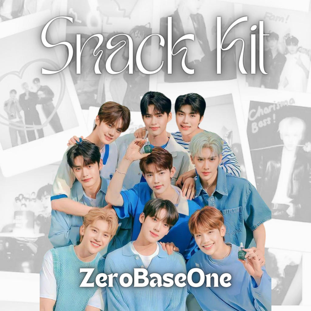 ZEROBASEONE ZB1 SNACK KIT // ULTRA MILK, POCKY, ULTRA MIMI, TOP, YUPI ...