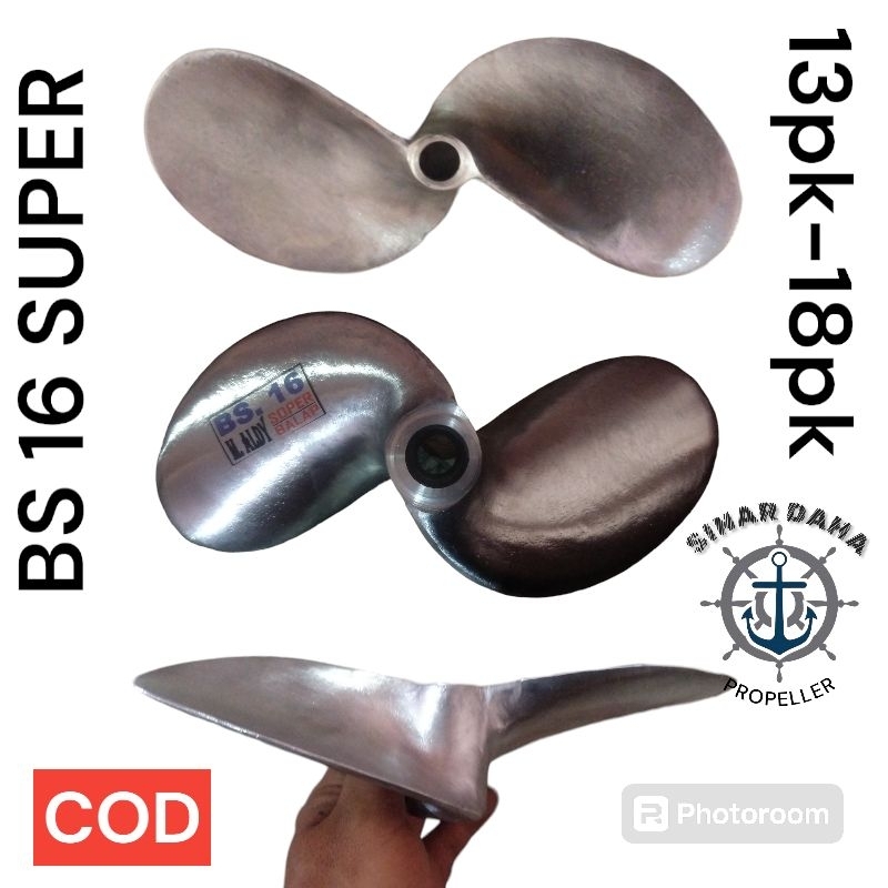 Bs16 Super Boat Fan. Boat PROPELLER/PROPELLER | Shopee Philippines