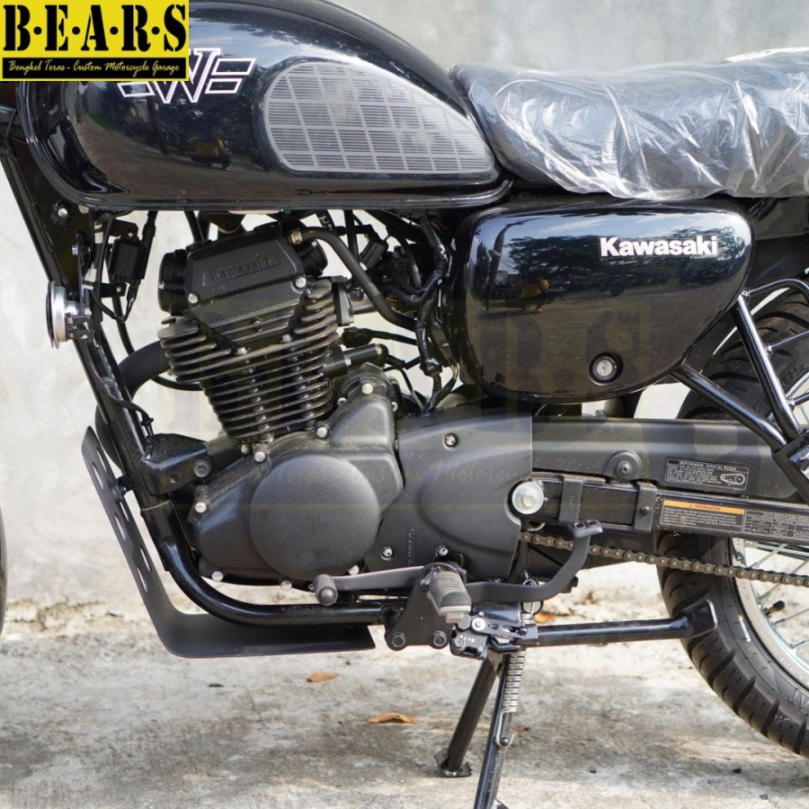 Kawasaki W175 L Motorcycle Double Gear Custom PnP Injection | Shopee ...