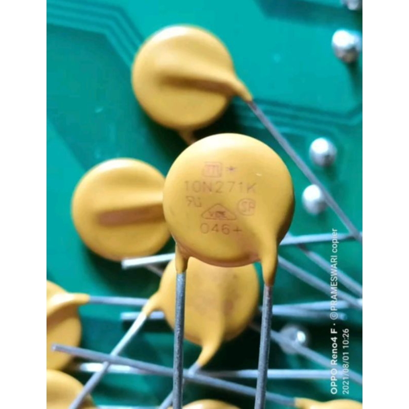 Varistor POWER IH 10N271K Yellow | Shopee Philippines