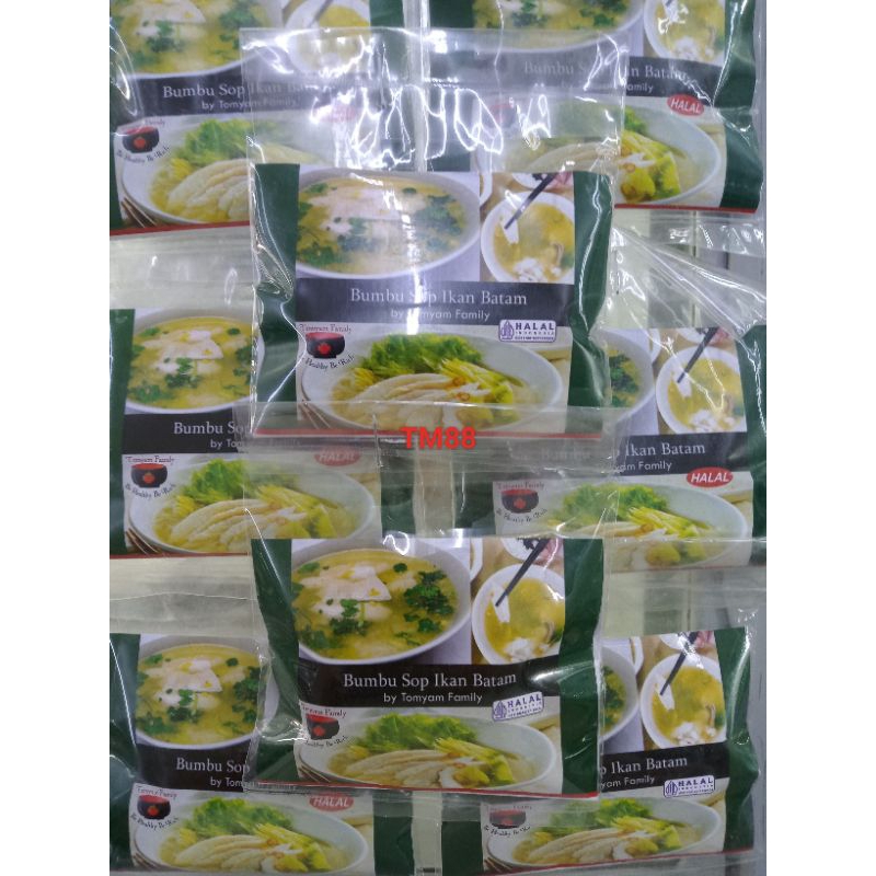 Batam FISH SOP SEASONING/ BATAM TOMYAM FAMILY ALA FISH SOUP | Shopee ...