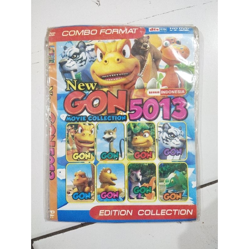Children's FILM CASSETTE CARTOON GON DUBBING INDONESIAN LANGUAGE ...