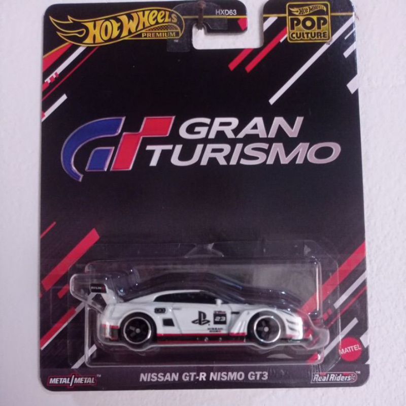 Hot Wheels Premium Nissan GT-R Nismo GT3 R35 Pop Culture Gran Turismo ...