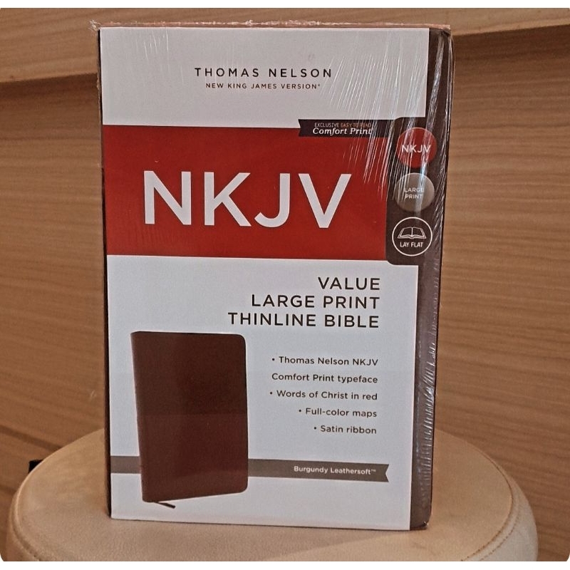 Nkjv Value Large Print Thinline Bible | Shopee Philippines