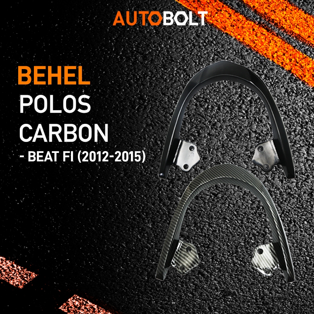 Rear Bracket Honda Beat FI F1 Injection 2012-2015 Black Black Chrome ...
