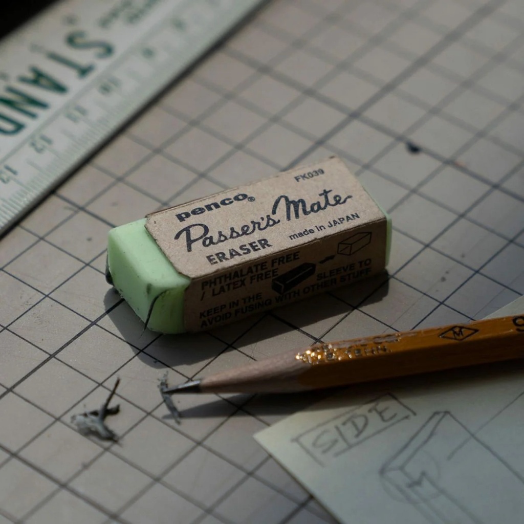 Hightide Penco Passer's Mate Eraser Retro Phthalate Free Eraser ...