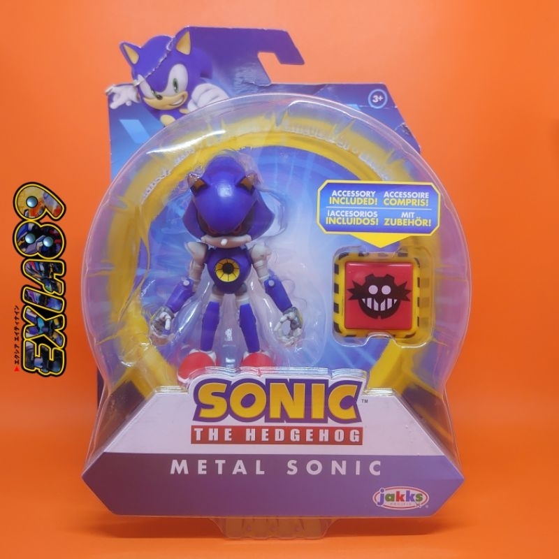 Sonic The Hedgehog 4-Inch Articulated Action Figure - Metal Sonic With ...