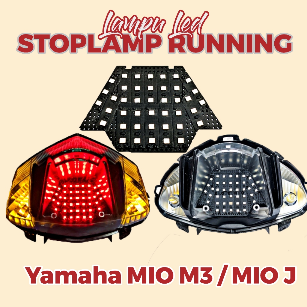 VARIATION LIGHTS STOPLAMP RUNNING MIO J MIO M3 FLASH REAR BRAKE LIGHTS ...