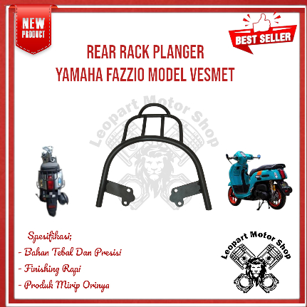 Rear Rack Stirrup Rear Bracket Yamaha Fazzio Vesmet Model Thick ...