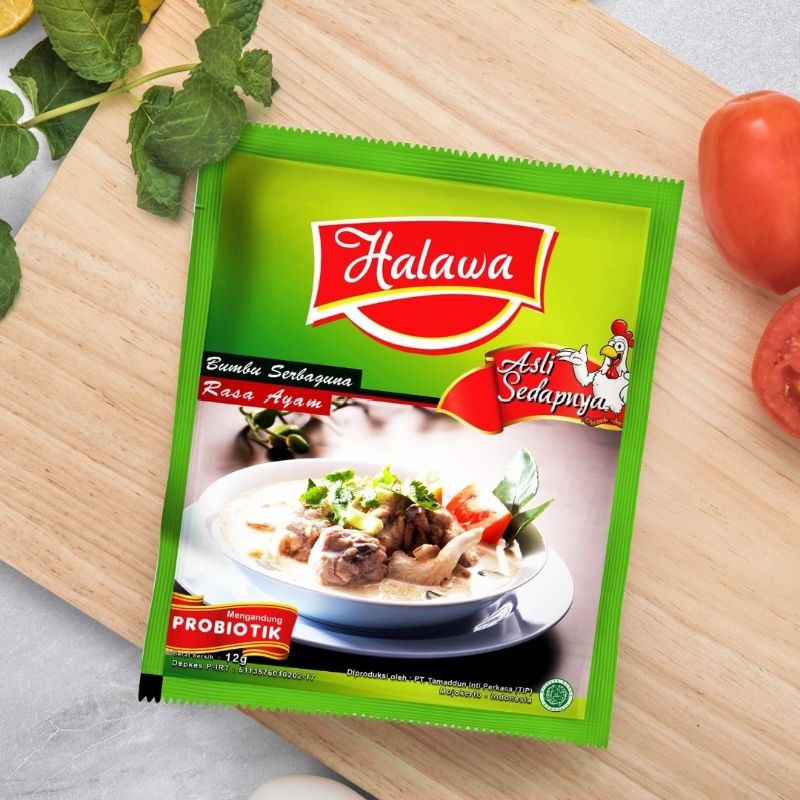 Halawa Chicken Flavored Probiotic Powder Broth 12gr/sachet | Shopee ...