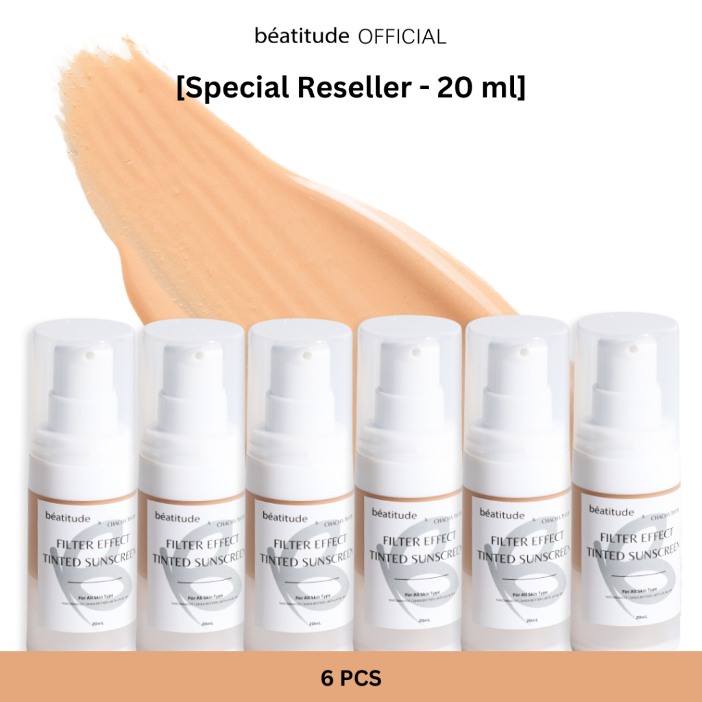 New!! PACKAGE 6PCS] béatitude - Filter Effect Tinted Sunscreen - SPF 35 ...