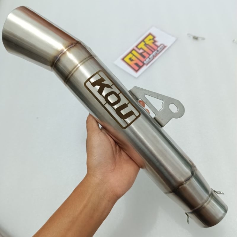 Aun Exhaust Super Open Canister pipe 51mm | Shopee Philippines