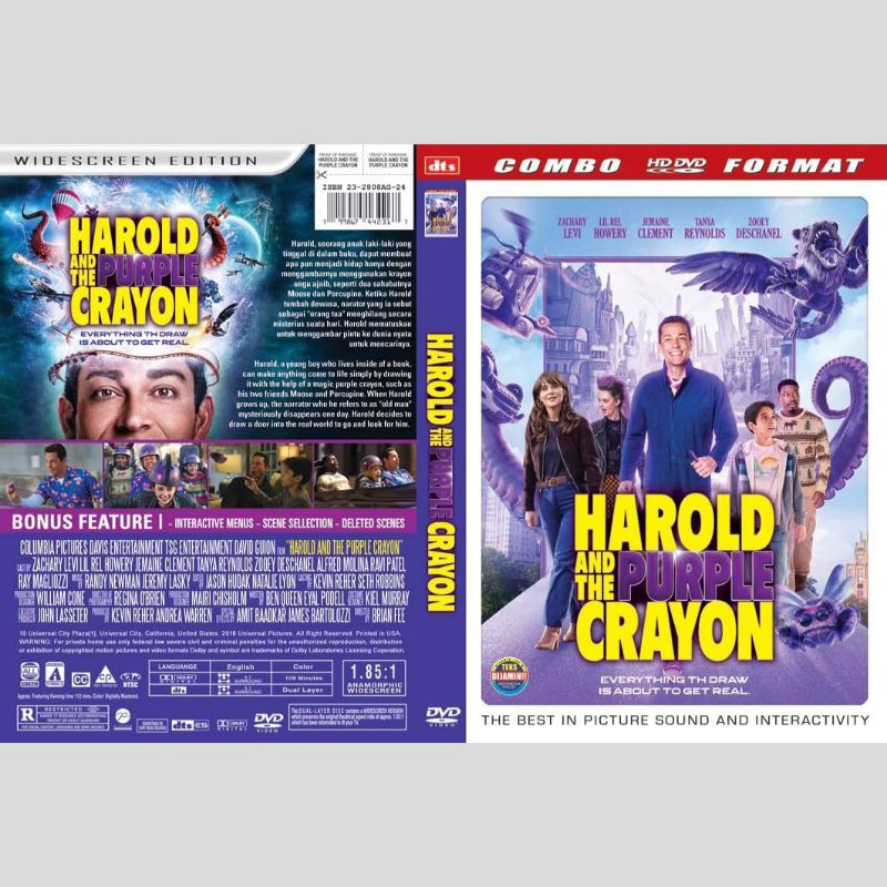 Harold AND THE PURPLE CRAYON Film Cassette (2024) | Shopee Philippines