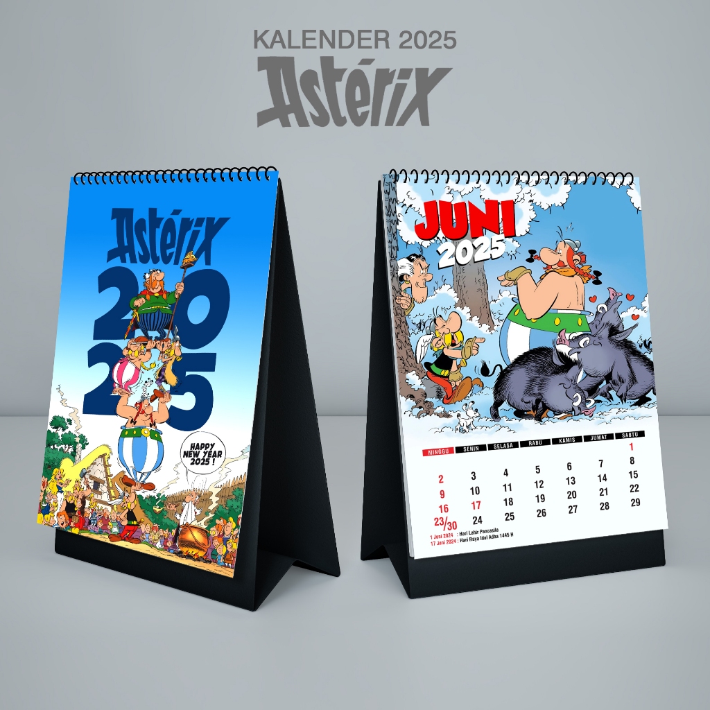 2025 Asterix Desk Calendar (preorder) | Shopee Philippines
