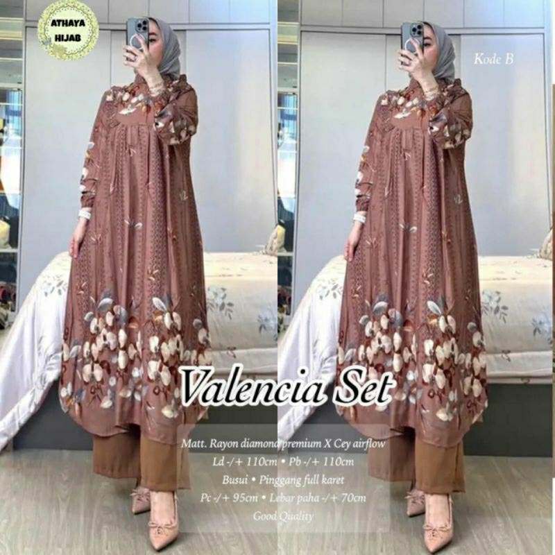 Valencia Set (Athaya) | Shopee Philippines