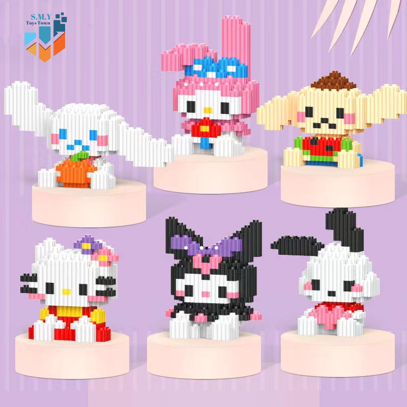 Tsc Nano Blocks Sanrio MINI & DISNEY 3D Model, MINI SERIES Building ...