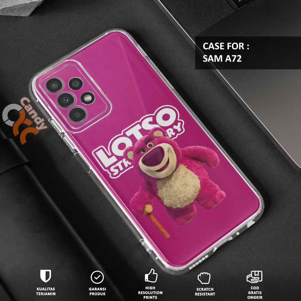 SAMSUNG A72 Case - SAMSUNG A72 LOTSO Motif Casing - Premium Fourside ...