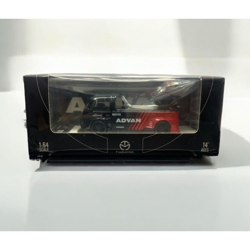 Time Micro 1:64 VW T1 Drag Bus Alloy Die-Cast Pickup Model Car ADVAN ...