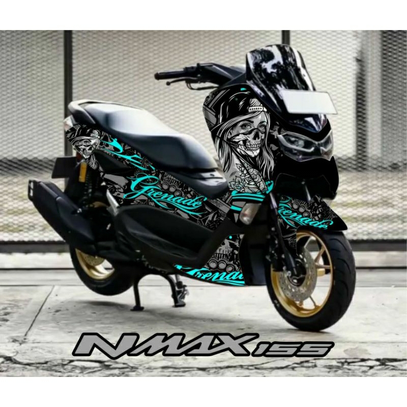 New Nmax Decal Sticker Full Body Striping Sticker Nmax Model Sticker ...