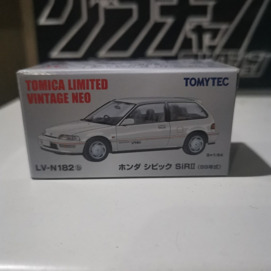 Tomica Limited Vintage Neo Honda Civic SirII Sir II EF White LV N182B ...