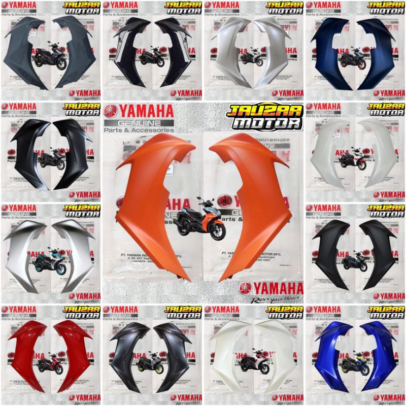 New Aerox 155 Connected Front Wing Panel A PAIR Original yamaha BBP ...